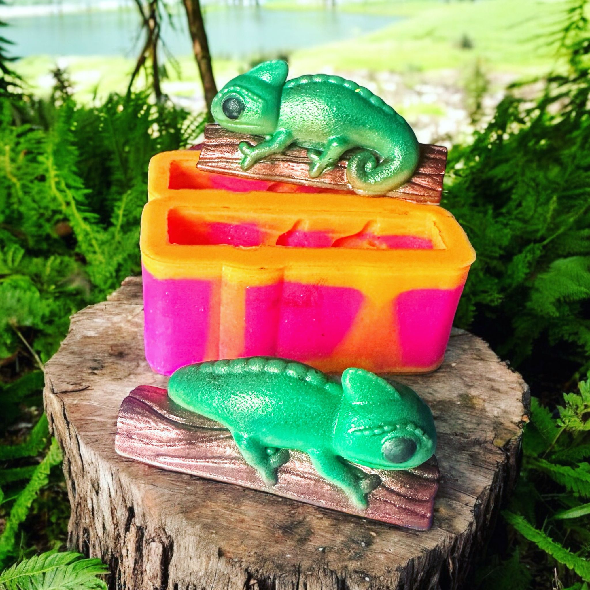 3D Chameleon Duo – Unorthomoulds